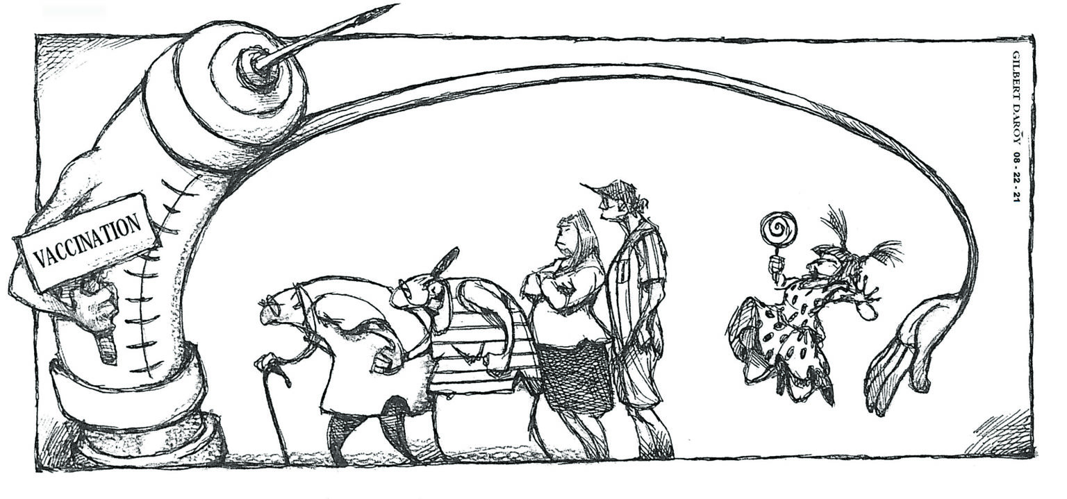 Editorial cartoon, August 22, 2021 | Inquirer Opinion