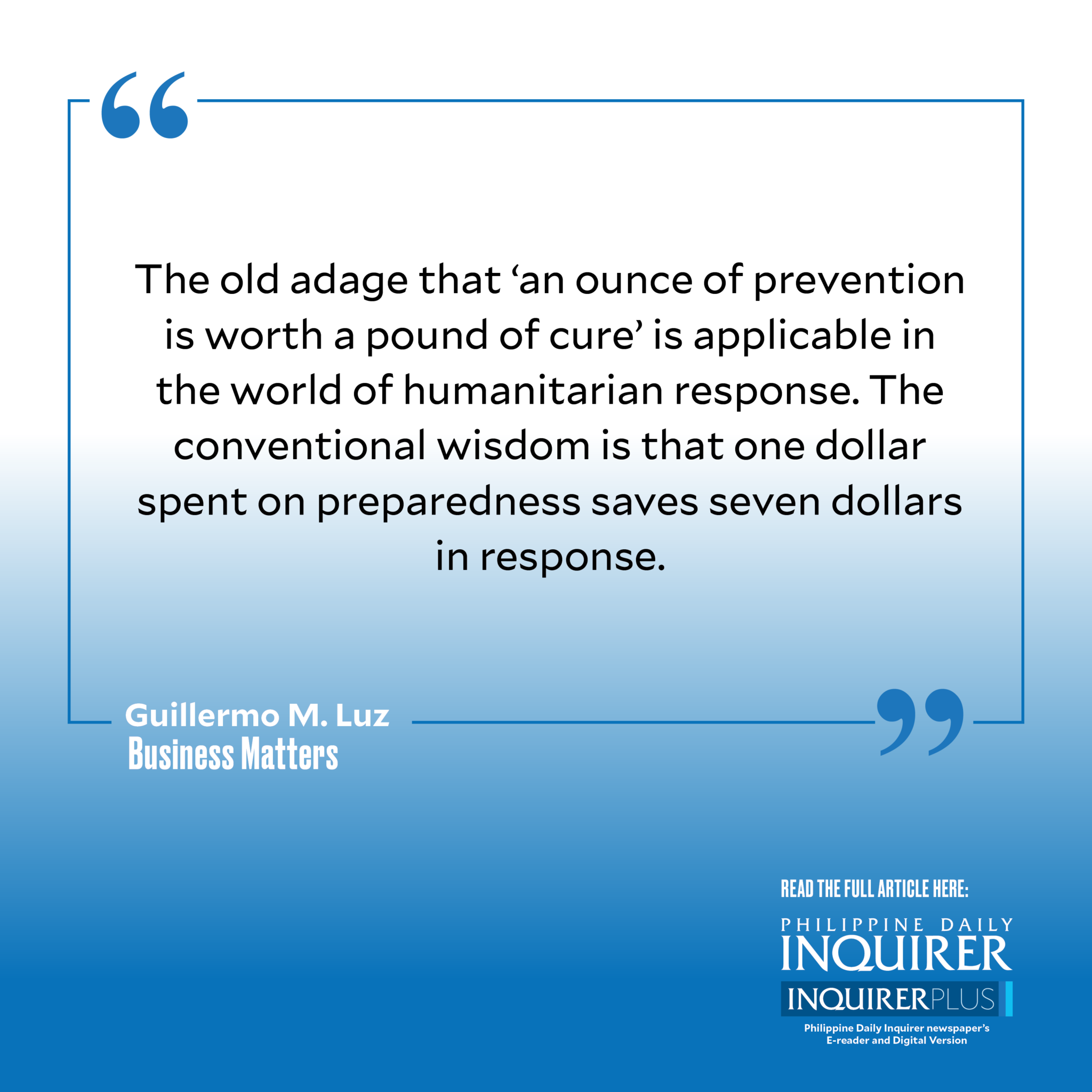Getting airports ready for disaster | Inquirer Opinion