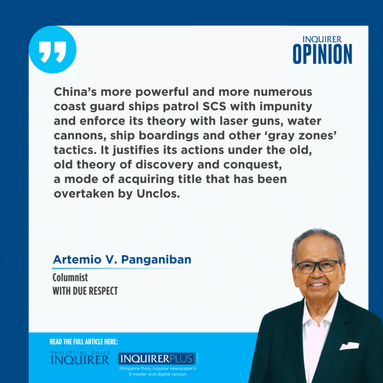 The Maritime Zones Act, Asean, and China | Inquirer Opinion