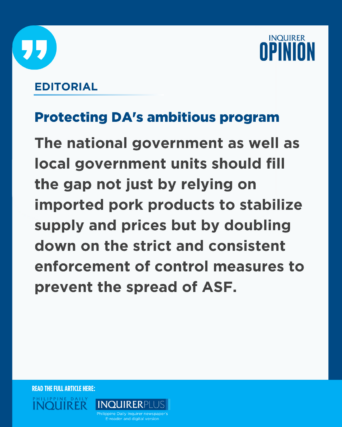 Protecting DA's ambitious program