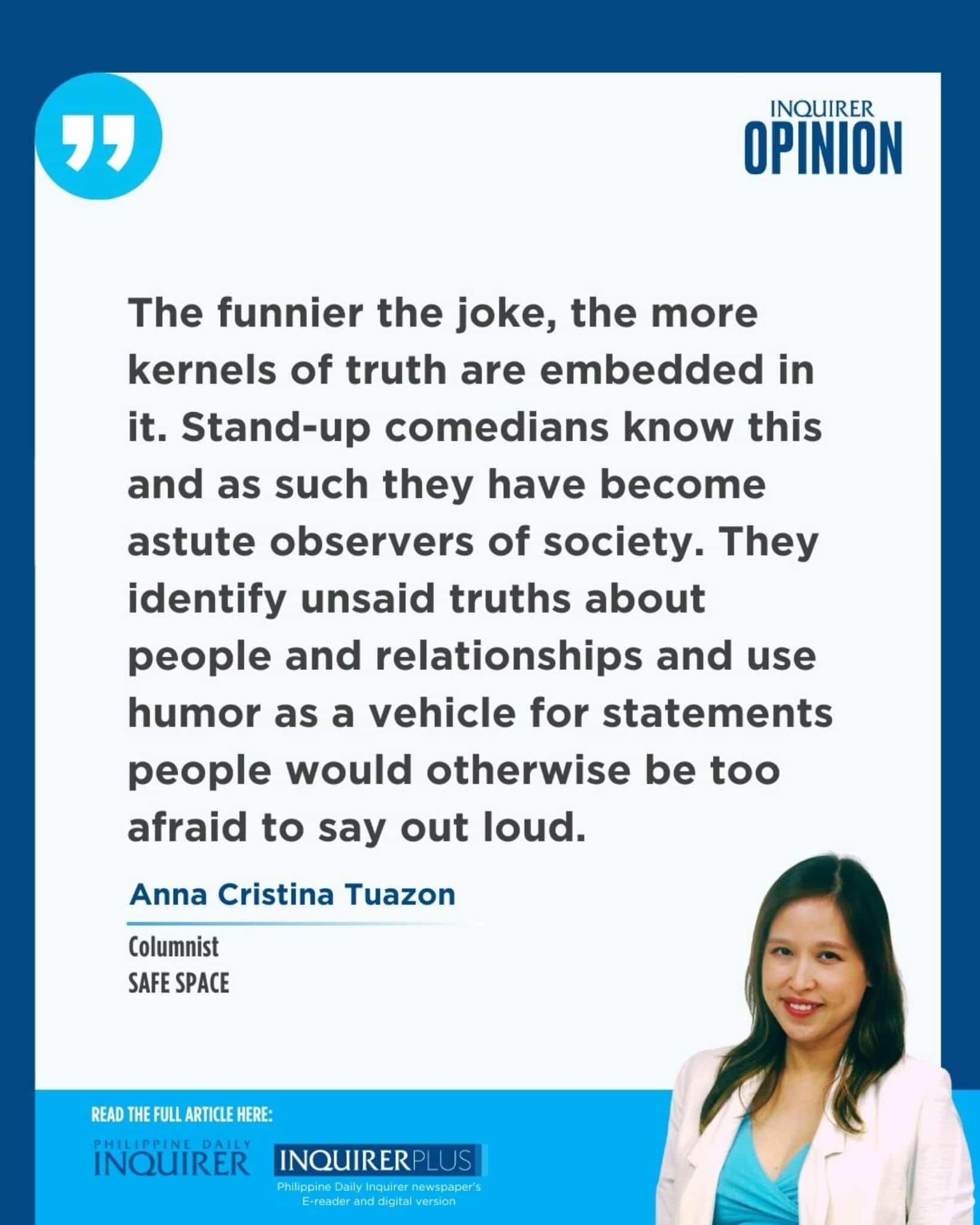 What jokes reveal about you | Inquirer Opinion