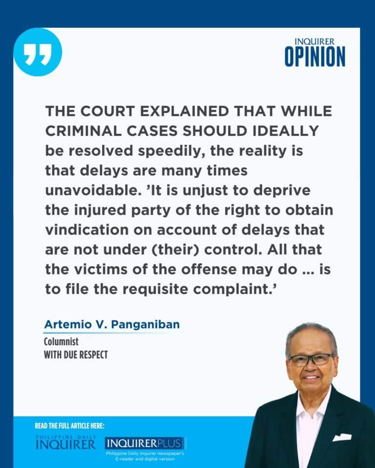 Prescription in Duterte’s case in ICC and in PH | Inquirer Opinion