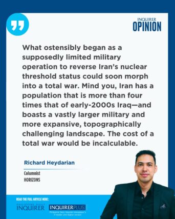 The end of rules-based international order? | Inquirer Opinion