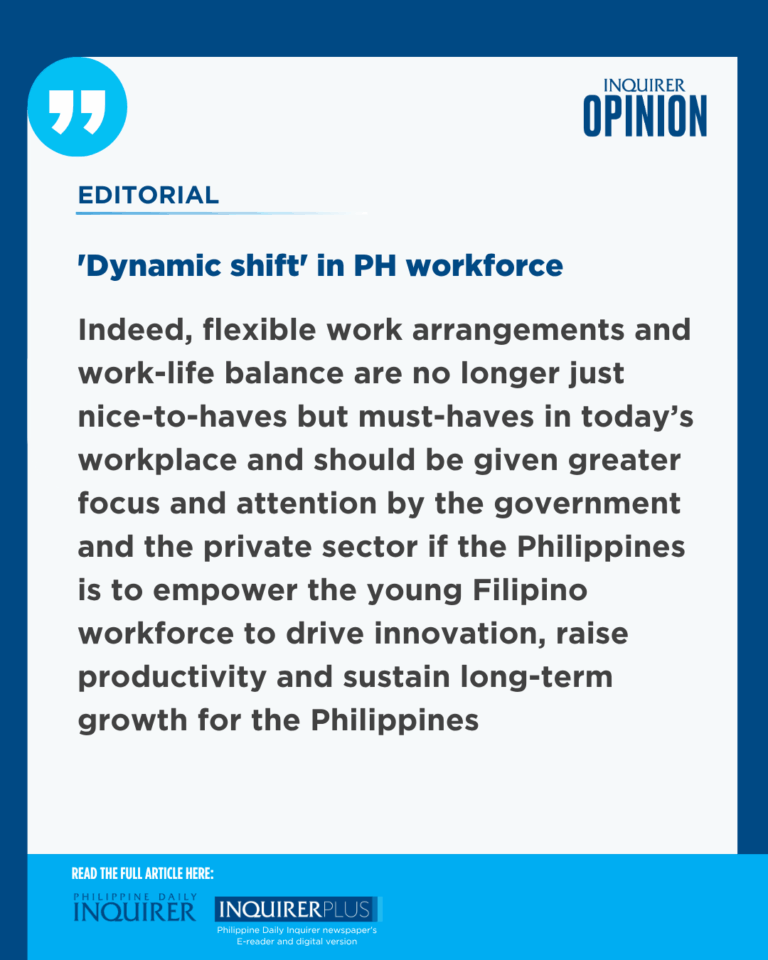 ‘Dynamic shift’ in PH workforce